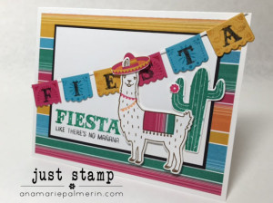 You Can Make a Bright Birthday Card with Birthday Fiesta