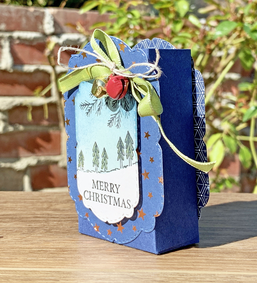 Stampin' Up! | Just Stamp Curvy Christmas Mini Sani Gift Box - Just Stamp