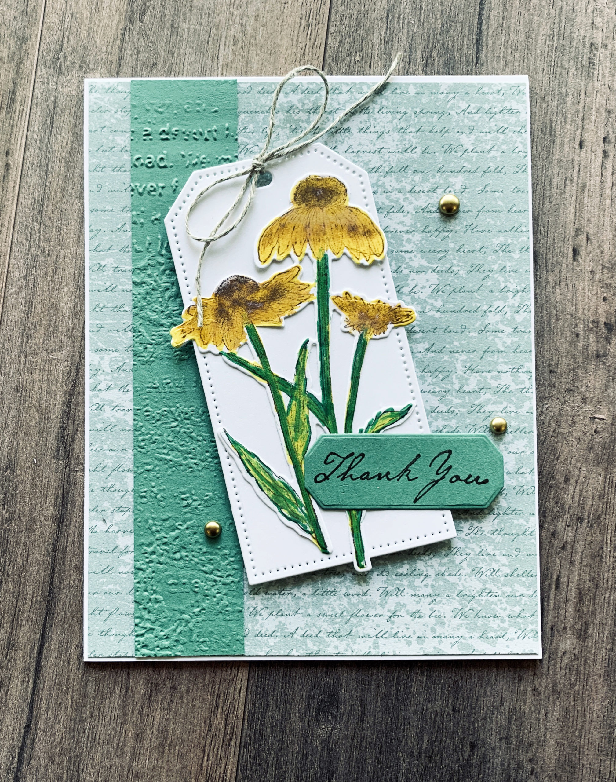 Card 3 - Just Stamp