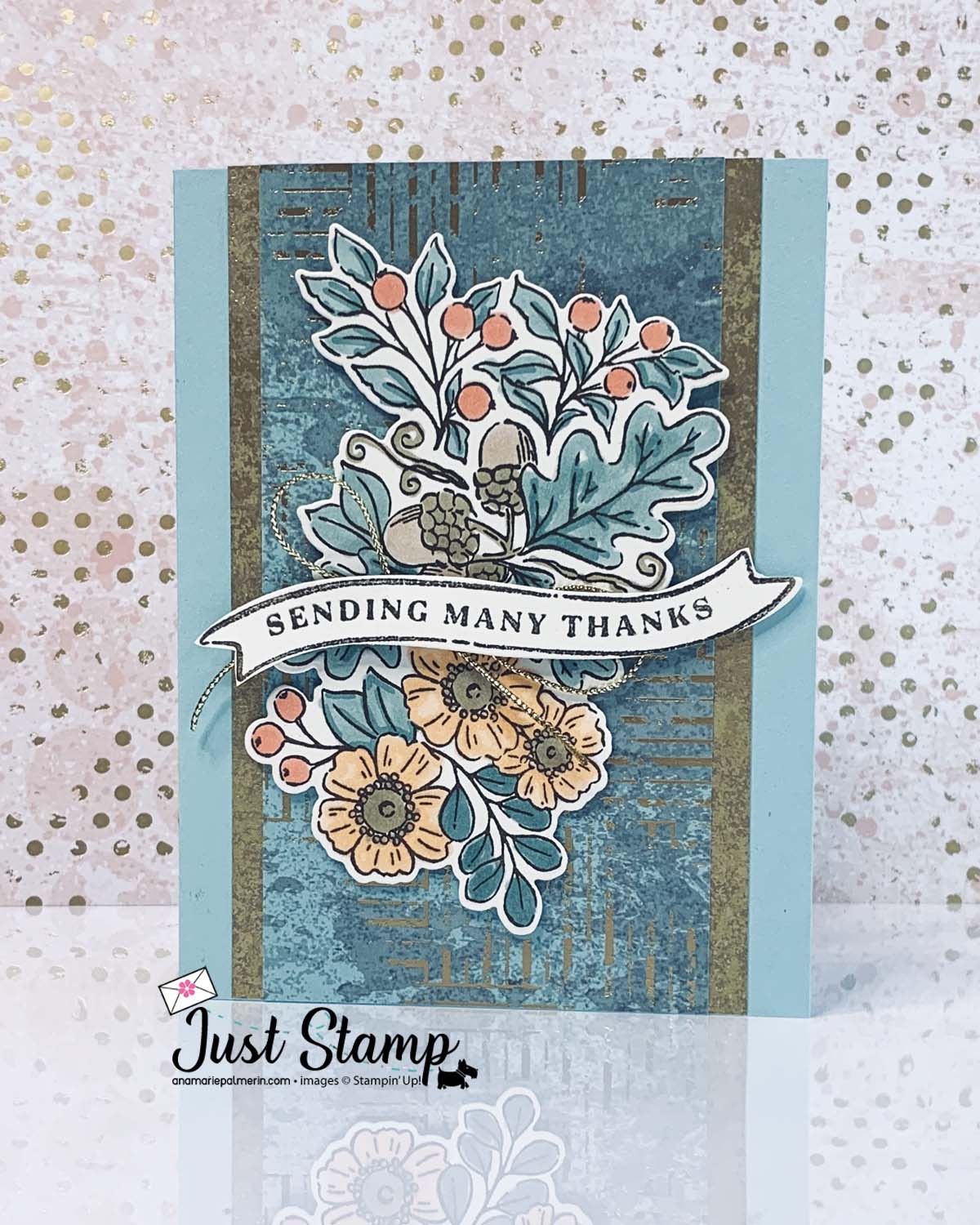 Stampin' Up! Fond of Autumn | Sending Many Thanks by Just Stamp - Just ...