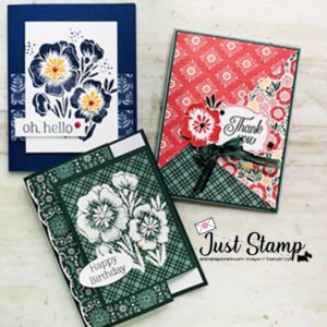 Simple to Stepped-Up Cards with Lovely and Lasting Bundle