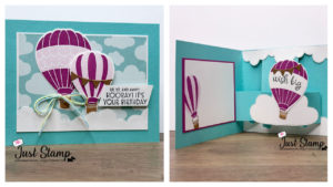Interactive Sliding Card with Hot Air Balloon Bundle