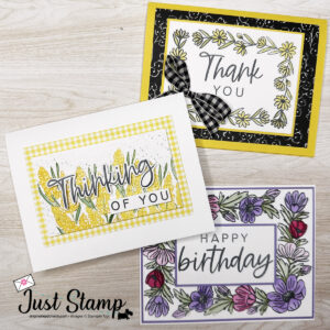 Cardmaking the SIP Way! 3 Sweet 'n Simple Designs with Corner in Bloom